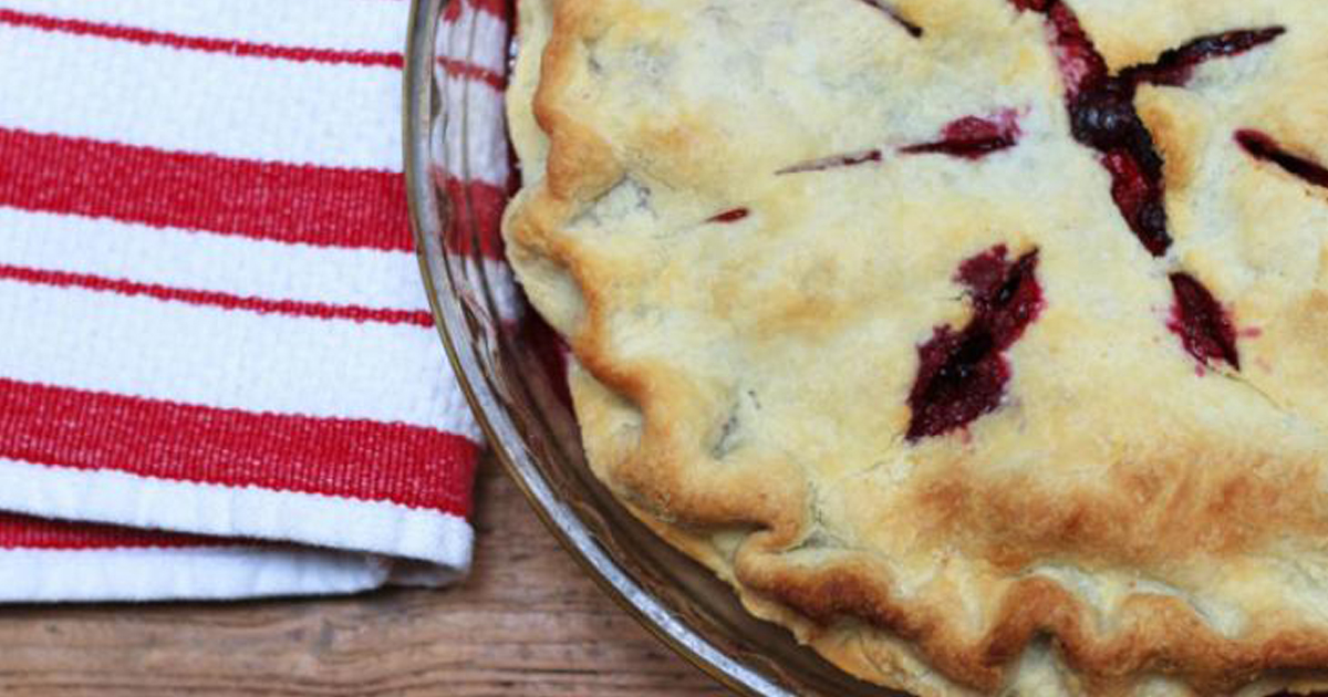 Blueberry Basil Pie | Rush