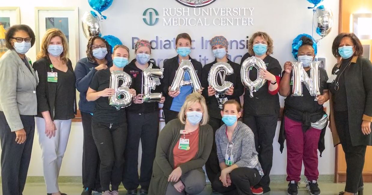Rush University Children's Hospital PICU Receives Beacon Award | Rush